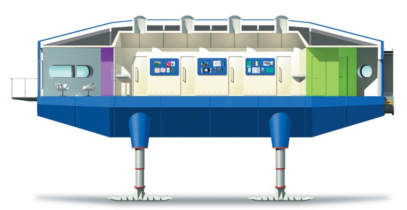 World’s First Mobile Research Station Opens in Antarctica - WebUrbanist