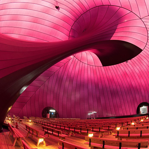 Blow-Up Building: Inflatable Concert Hall Tours Japan | Urbanist