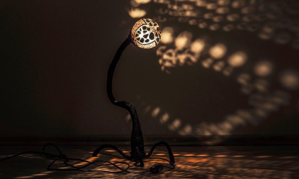 Starry Light: Hand-Crafted Shell Lamps Cast Stellar Patterns | Urbanist