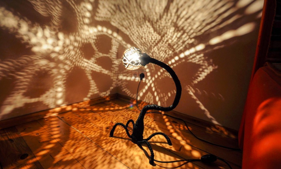 Starry Light: Hand-Crafted Shell Lamps Cast Stellar Patterns | Urbanist