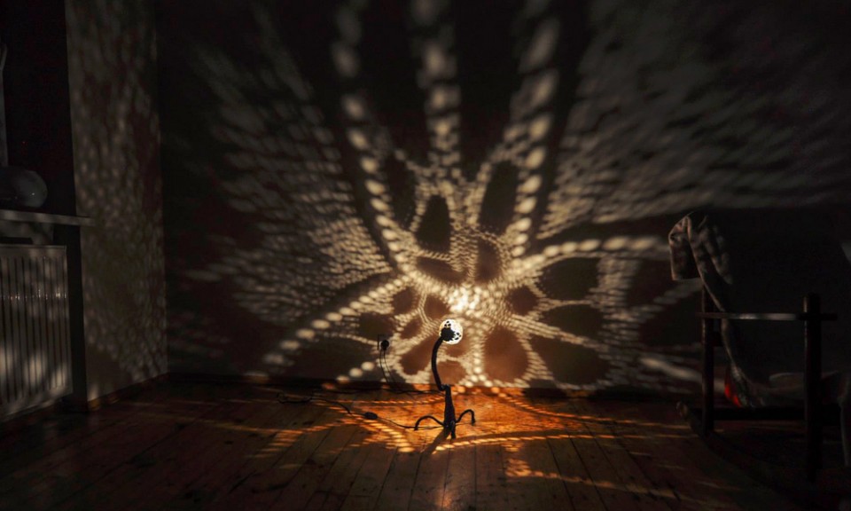 Starry Light: Hand-Crafted Shell Lamps Cast Stellar Patterns | Urbanist
