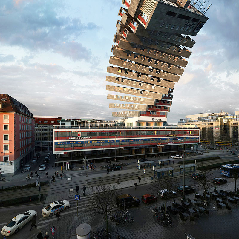 Reconstructionism: 88 Dramatic Deformations of 1 Building - WebUrbanist