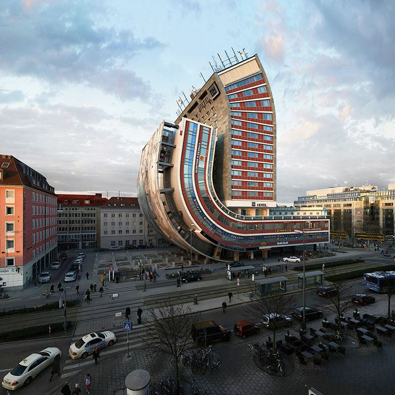 Reconstructionism: 88 Dramatic Deformations of 1 Building - WebUrbanist