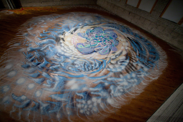 Sand Paintings: Temporary Street Art Will Blow (You) Away - WebUrbanist