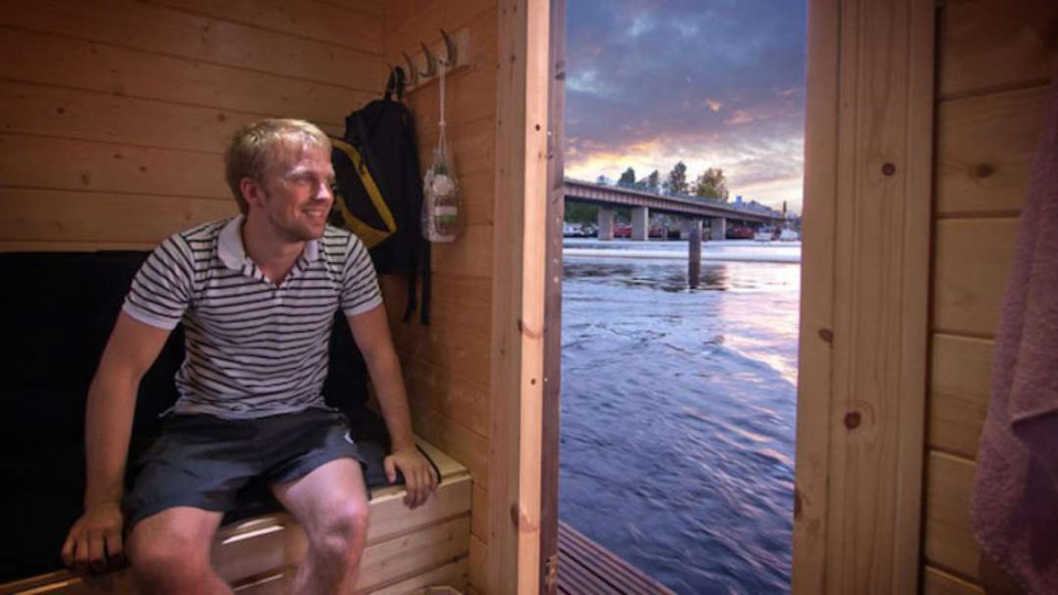 Floating Finnish Sea Sauna: Relaxing Multistory Steam Boat - WebUrbanist