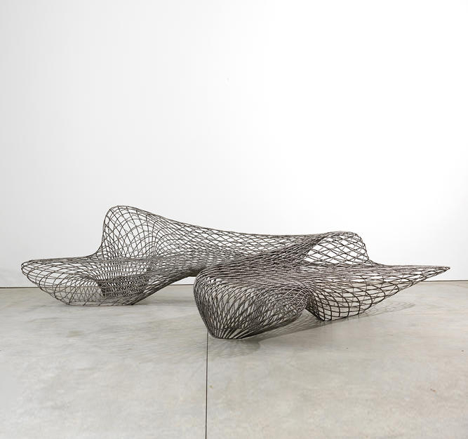 Free to Forge: Open Source 3D-Printed Metal Mesh Furniture - WebUrbanist