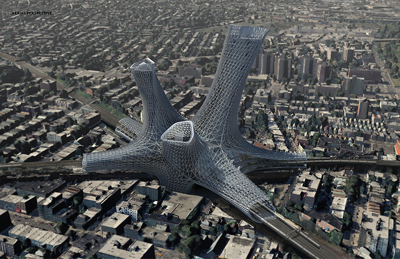 Dense City: Mixed-Use ‘Urban Alloy’ Transit Hub for New York - WebUrbanist