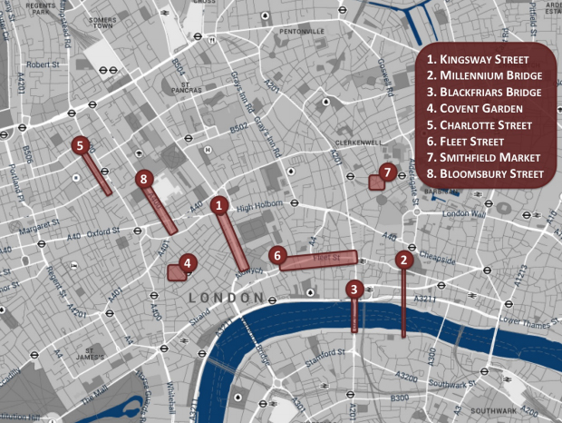 Crowdsourced Data Reveals Most Beautiful Urban Walking Routes - WebUrbanist