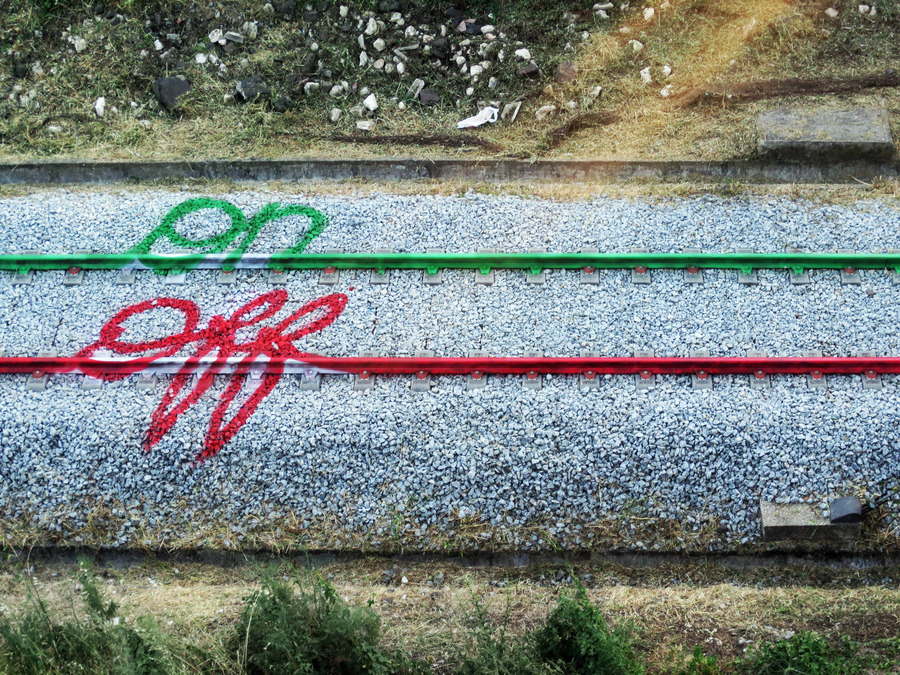 Trained Eye: Rail Art Plays Visual Tricks with Tracks & Ties | Urbanist
