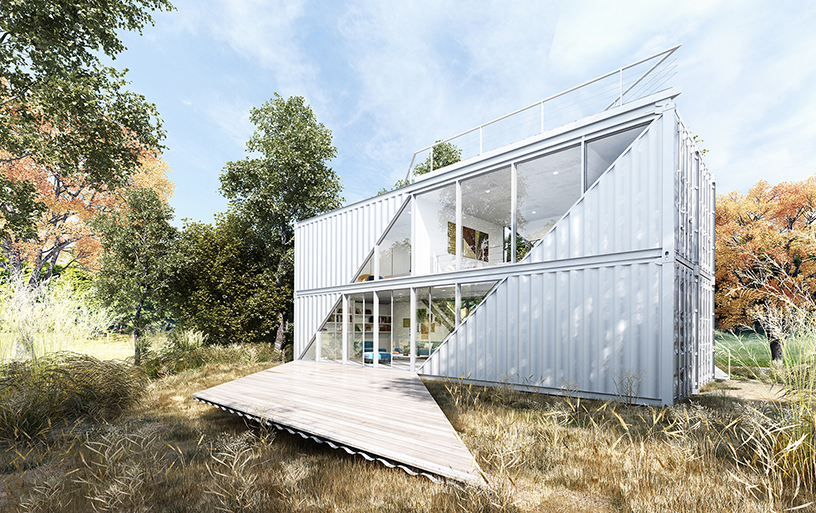 Containertecture: Shipping Crate-Based Buildings by LOT-EK | Urbanist