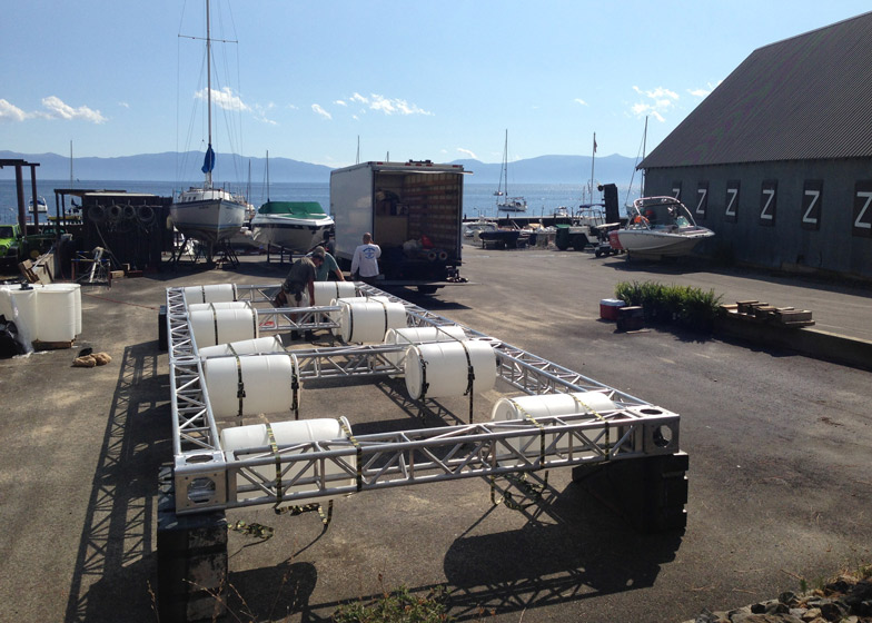 Over Board: Sink or Skate on This Amazing Floating Ramp - WebUrbanist