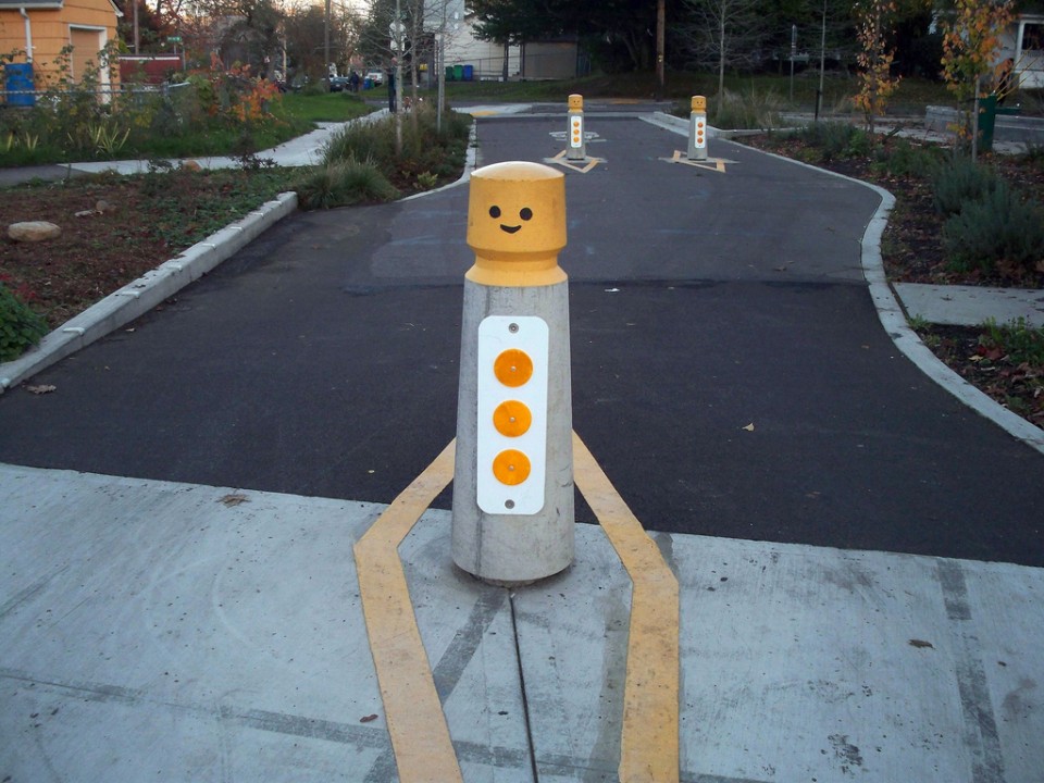 Posts With The Most: 12 Cool & Creative Traffic Bollards | Urbanist
