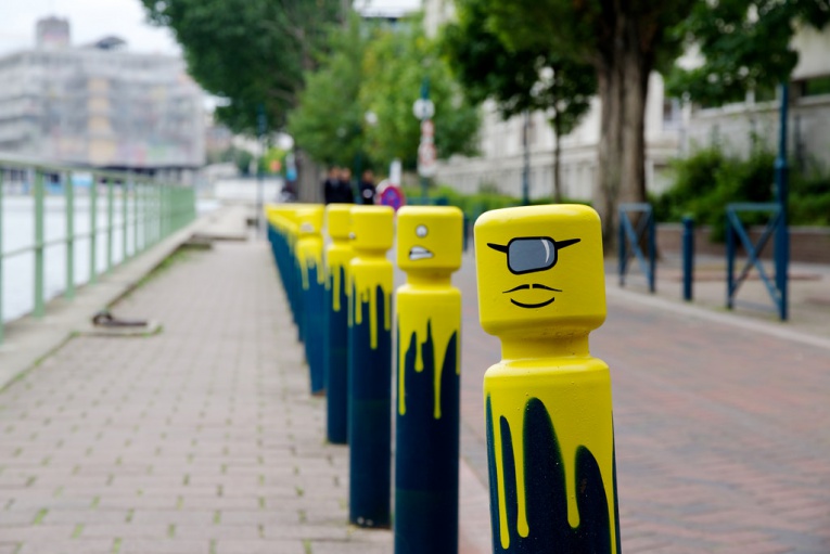 Posts With The Most: 12 Cool & Creative Traffic Bollards - WebUrbanist