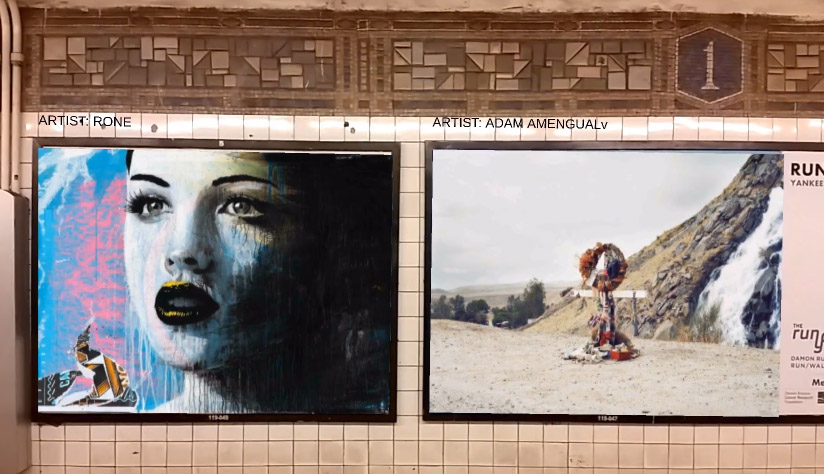 NO AD Augmented Reality App Replaces Billboards with Art - WebUrbanist