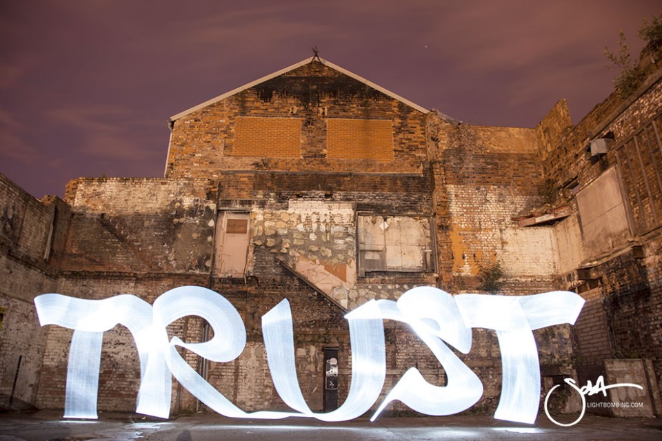 Phantom Monuments: Haunting Works of Light Graffiti by Sola - WebUrbanist