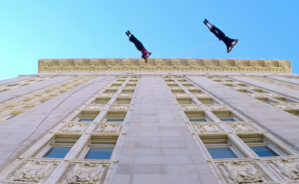 Waltz on the Walls: Dancers Perform Daring Vertical Stunts | Urbanist