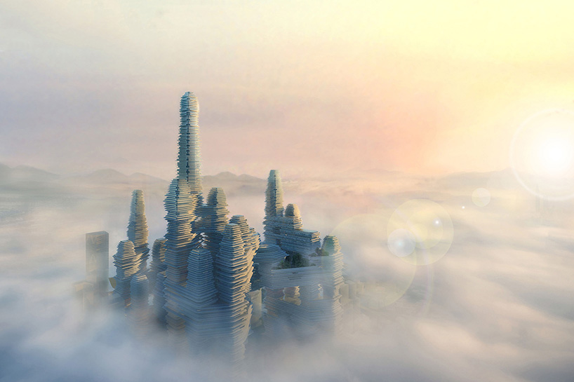 Aerial Urbanism: Hyper-Dense ‘Cloud City’ Redefines Skylines - WebUrbanist