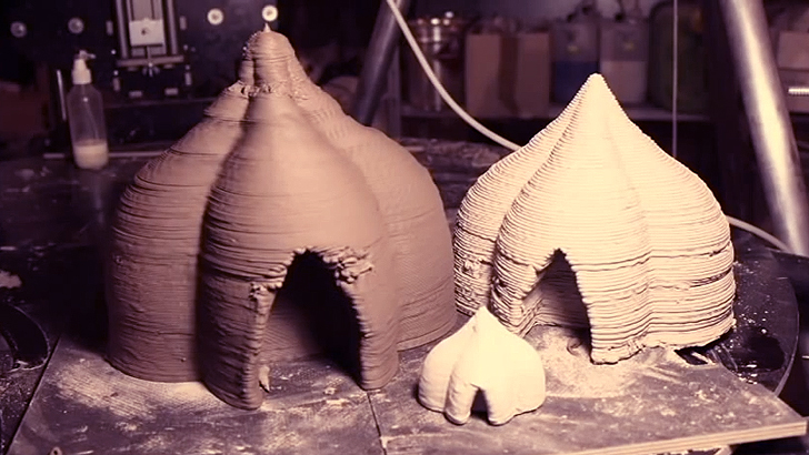 Mobile 3D Clay Printer: Whole Houses from Local Mud & Fiber | Urbanist