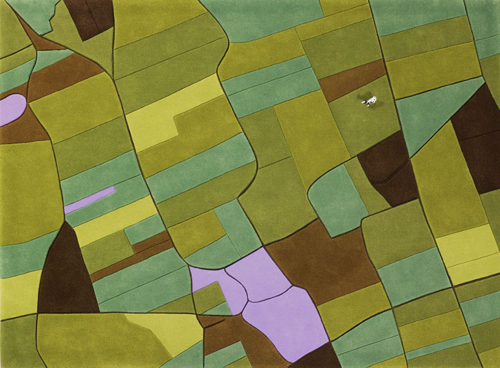 Aerial Rugs: Images from Above Converted to Carpet Patterns - WebUrbanist