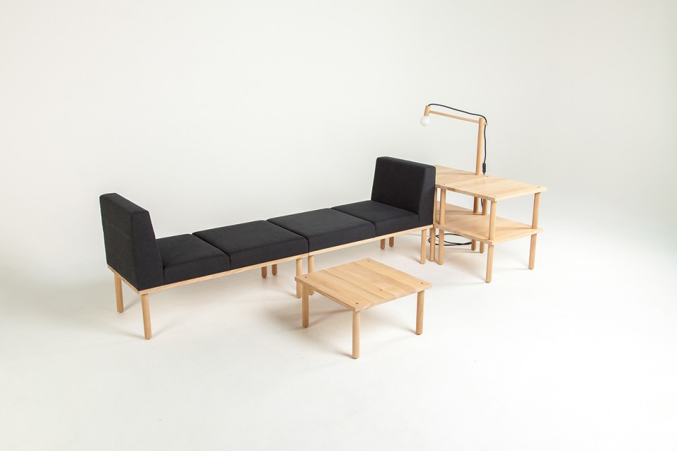 Modular Minimalism: 5-Part Kit to Create Infinite Furniture | Urbanist
