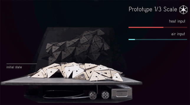 Shape-Shifting Architecture: Material Morphs with Heat & Air | Urbanist