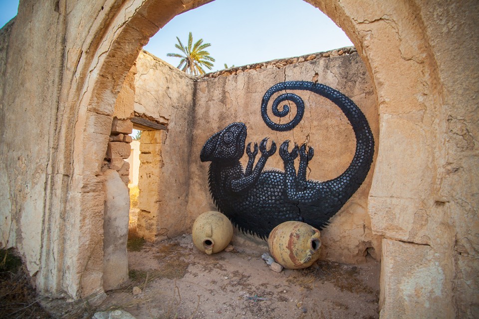 Well Rounded: 7 Animal Murals on Abandoned Buildings in Africa | Urbanist