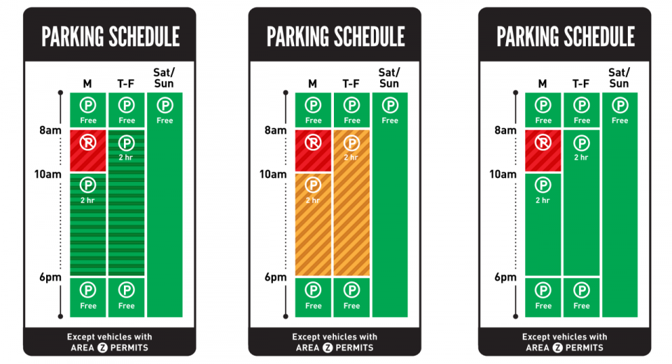 Guerrilla Signage: Designer Fixes Street Parking Sign Stacks | Urbanist