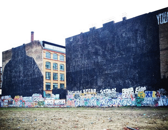 Blacking Out BLU: World-Famous Berlin Mural Erased in Protest - WebUrbanist