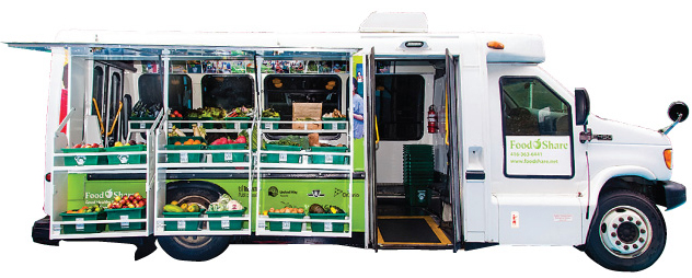 Urban Transformer: Bus Unfolds into Mobile Fresh Food Market | Urbanist