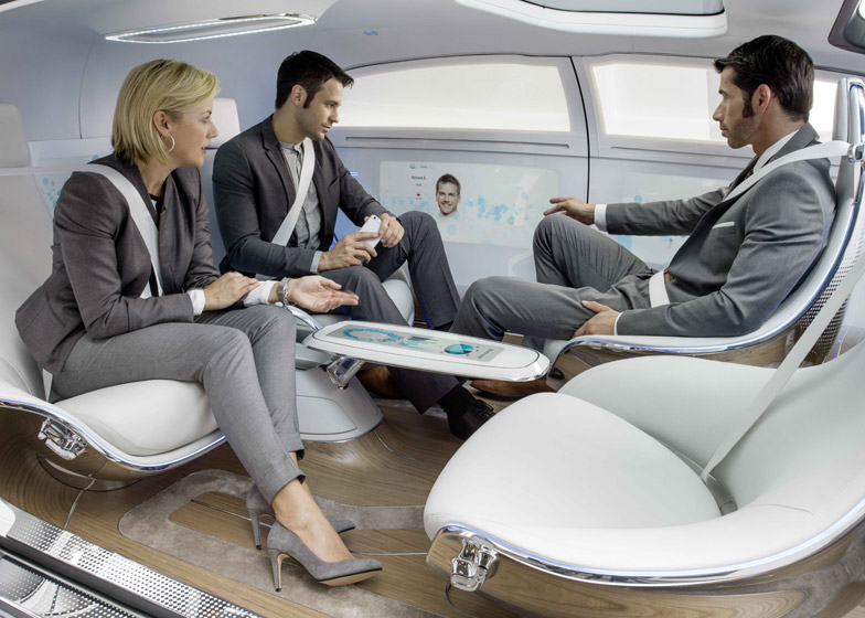 Driverless Living Space: Future Car Envisioned as Mobile Room - WebUrbanist