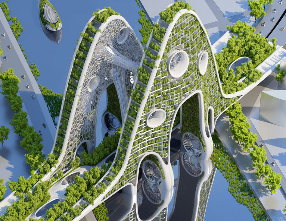 Recycled Skylines: 8 Green Urban Tower Typologies for 2050 | Urbanist