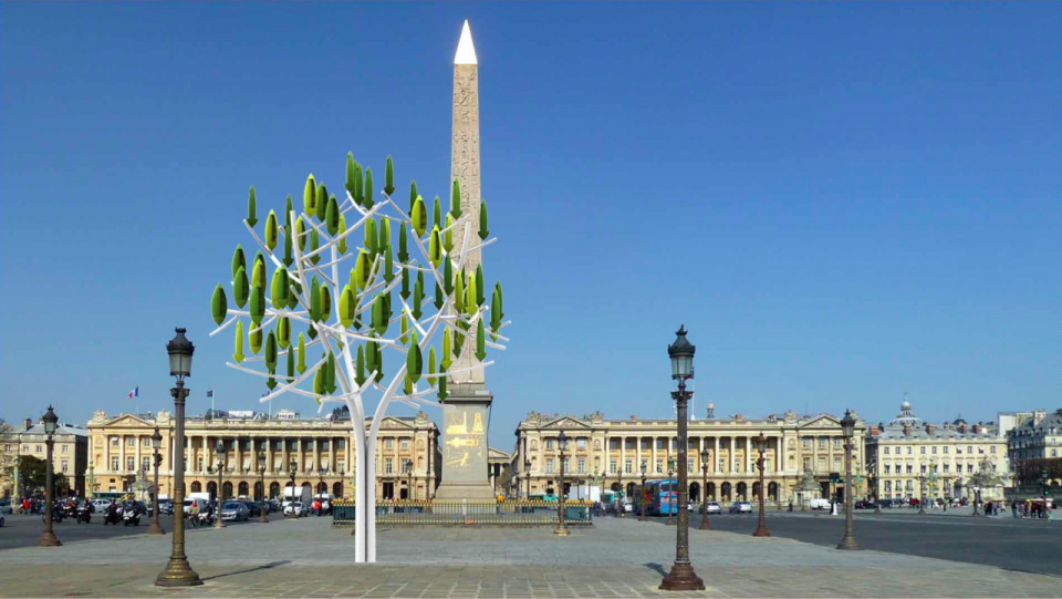 Power Grows on Trees: Wind Energy via Leafy Green Turbines - WebUrbanist