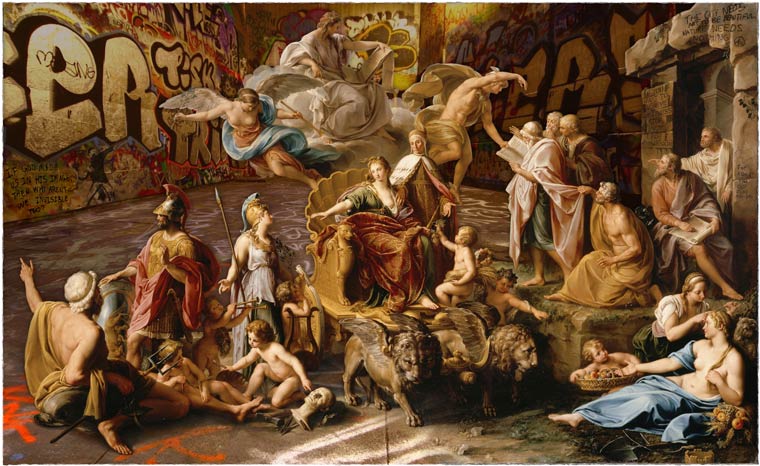 Classical Art in Modern Contexts: 25 Clever Artistic Remixes | Urbanist