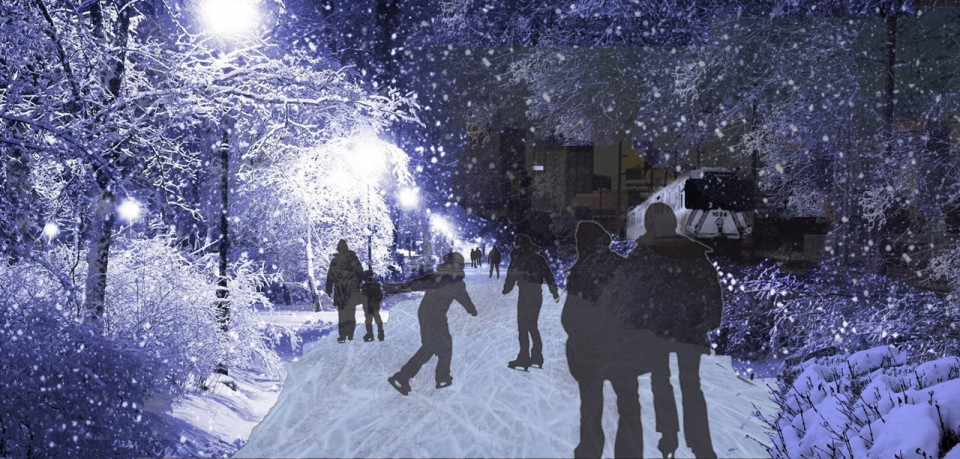 Commuter Freezeways: Bike Paths as Winter Ice Skating Corridors | Urbanist