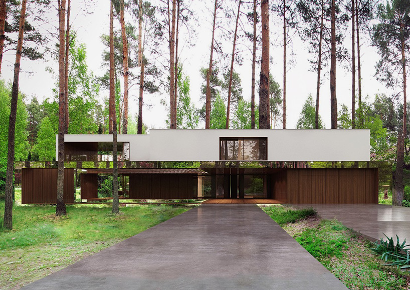 Hovering Home: Near-Invisible Mirrored Forest Residence - WebUrbanist