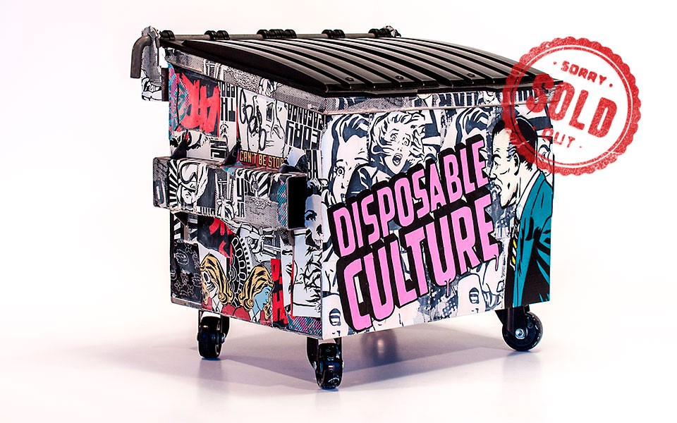 Dumpster Divine: 12 Flashy Trashy Artistic Dumpsters | Urbanist
