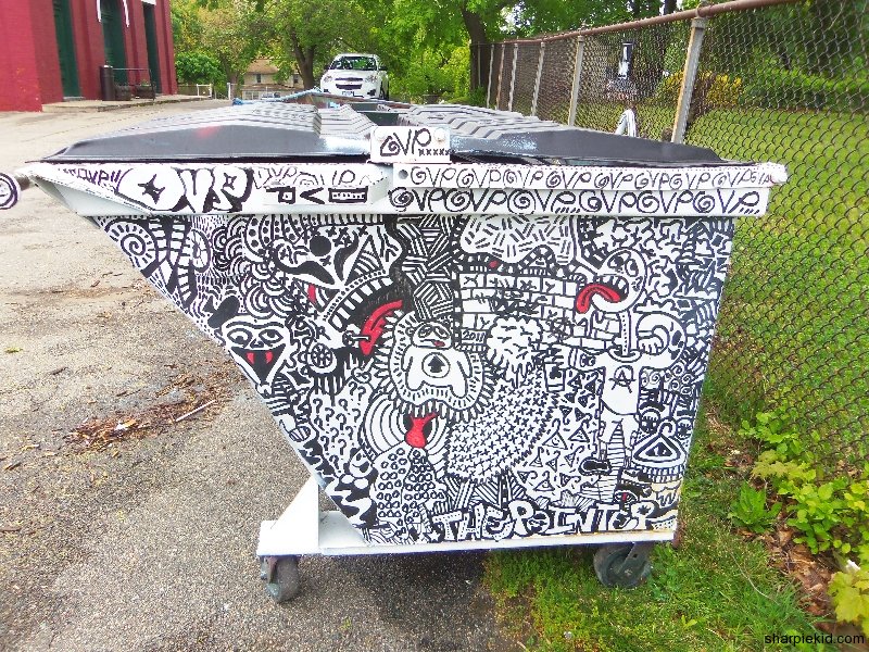 Dumpster Divine: 12 Flashy Trashy Artistic Dumpsters | Urbanist