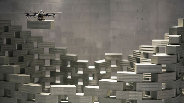 Collaborative Construction: Aerial Drone-Built Architecture - WebUrbanist