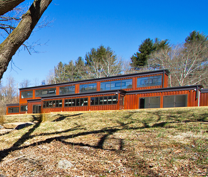 Assembled in 3 Days: Biggest Cargo Container Restaurant in US - WebUrbanist