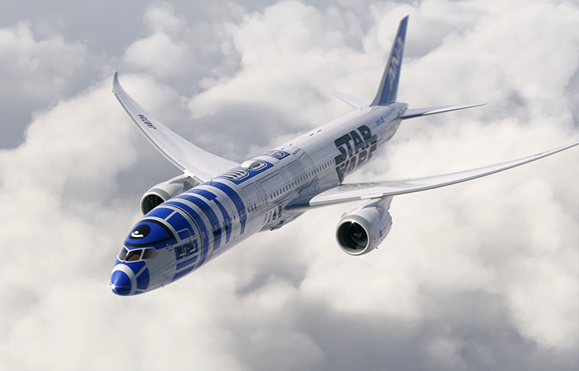 R2-D2 Express: Take a Ride on a Real Star Wars-Themed Plane - WebUrbanist