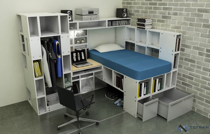 Tiny Apartment Tricks: 13 Ideas for Ultra-Compact Spaces | Urbanist