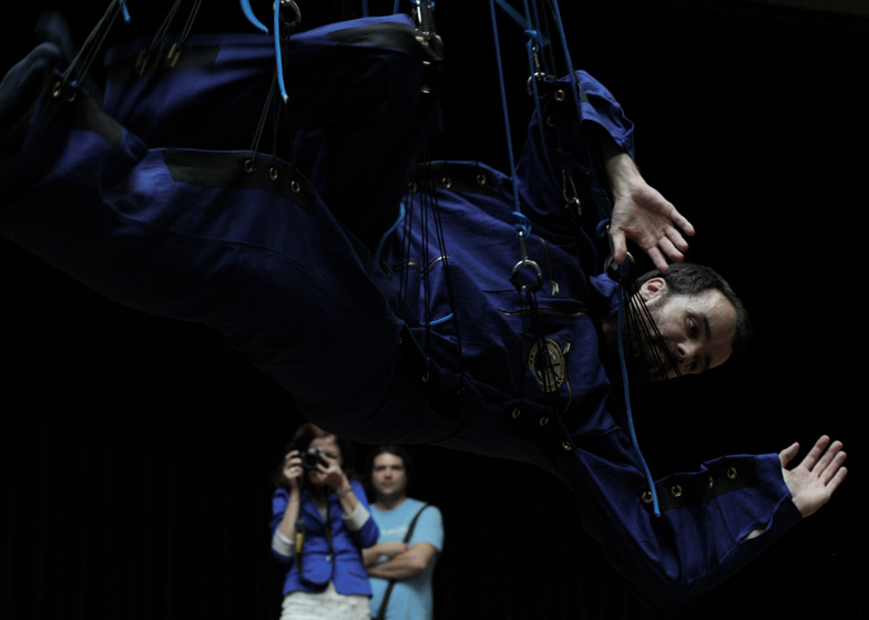 Anti-Gravity Hotel: Sleep Suspended in Levitating Space Suit | Urbanist