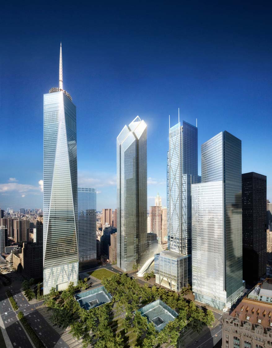 Two World Trade Center: BIG Redesign Deconstructs Skyscraper - WebUrbanist