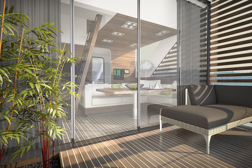 Floatel: Modular Floating Hotel Rooms Provide Portable Privacy | Urbanist