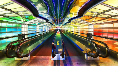 Rainbow Rail: 5,000 Neon Lights to Line Underside of Chicago “L ...