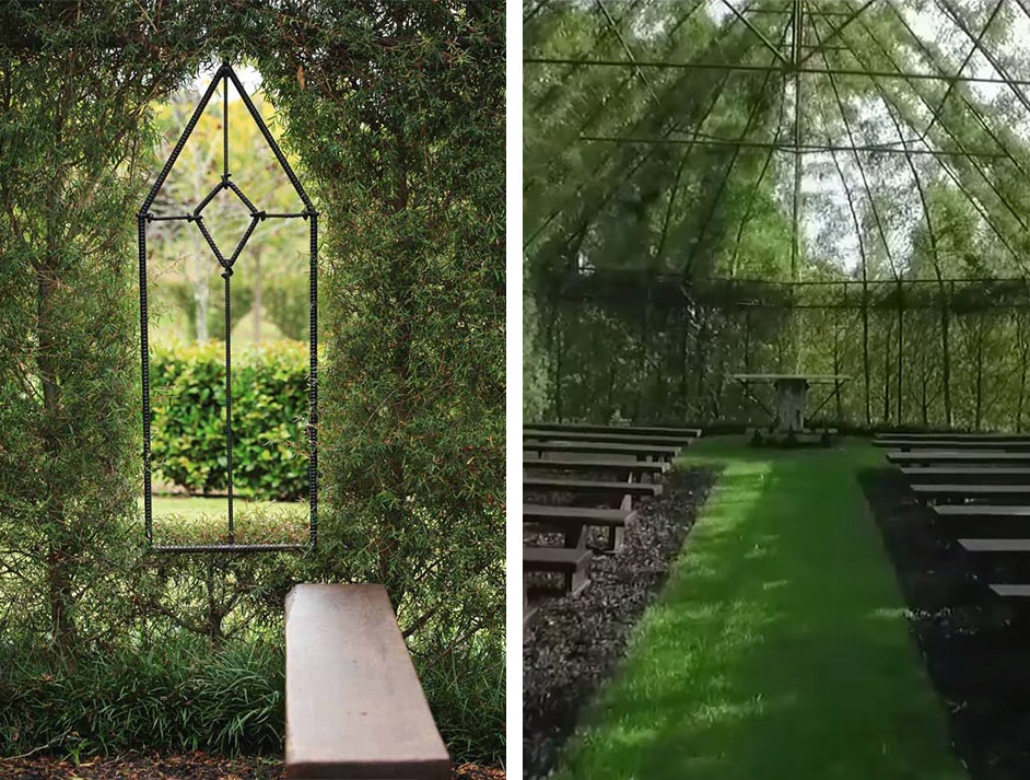 Tree Church: Organic Arbortecture Grown from Living Branches - WebUrbanist