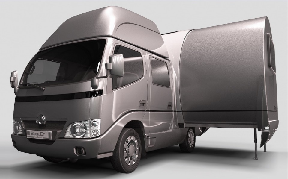 Telescoping Trailer: Expanding Teardrop Camper Triples in Size | Urbanist