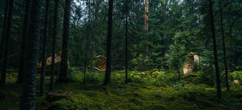 Tone Tunnels: Huge Forest Megaphones Amplify Sounds of Nature - WebUrbanist