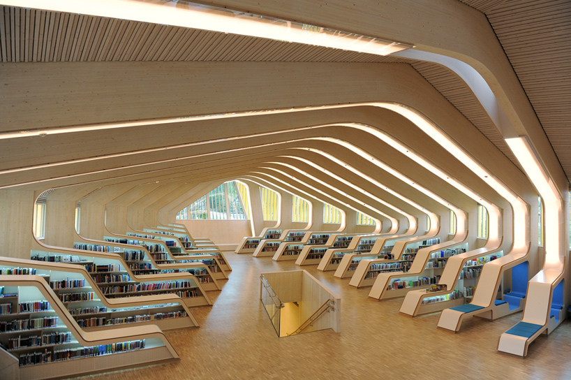 Room to Read in a Digital World: 14 Modern Library Designs | Urbanist