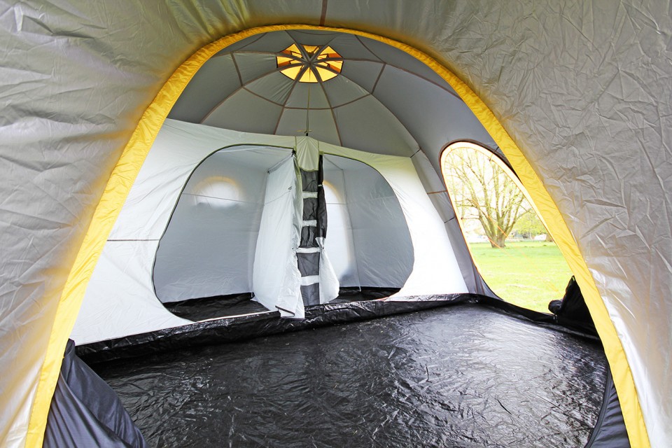 Modular Camping: Flexible Pod Tents Connect & Subdivide - WebUrbanist